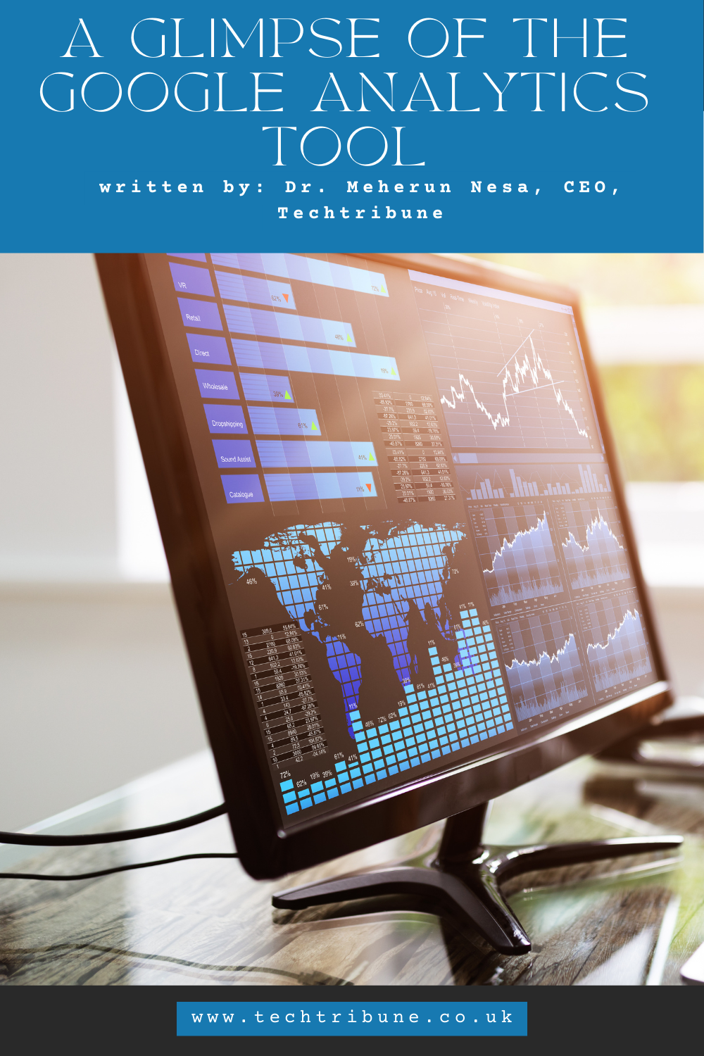 A glimpse of the Google Analytics Tool -- Boost Your Brand Online.